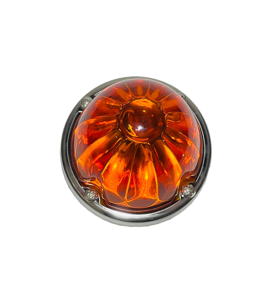 Waterproof Watermelon Light Dark Amber Glass Lens, White High and Low ...