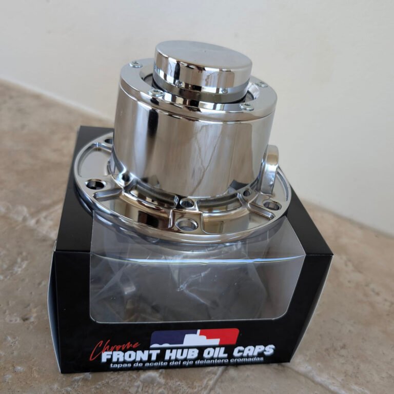 Hub Covers With Punched Hole - Domínguez Iron Work